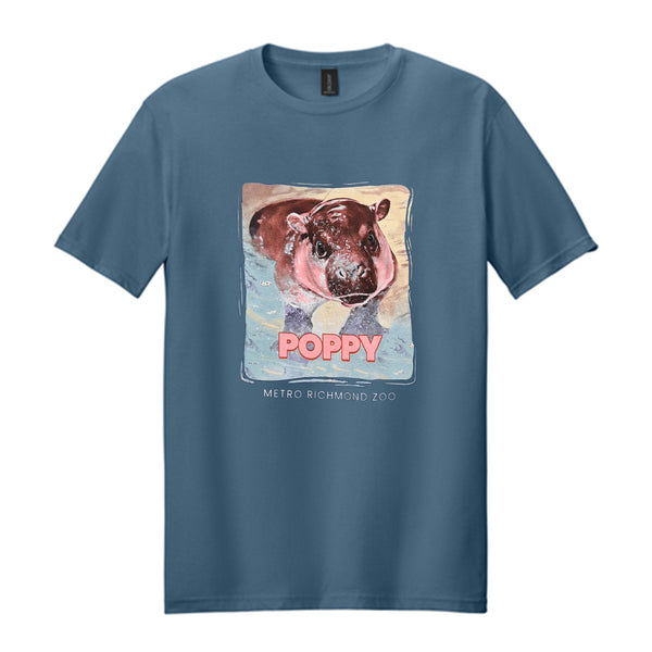 T-Shirt Adult Poppy Image – Metro Richmond Zoo